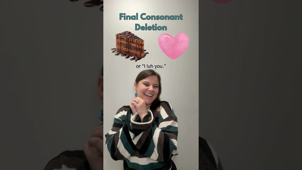 Speech Patterns: Final Consonant Deletion | Learn & Practice
