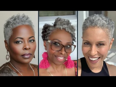 40 Most Suitable Tapered Short Hairstyles & Haircuts for Beautiful Black Older Women - 2024 Edition