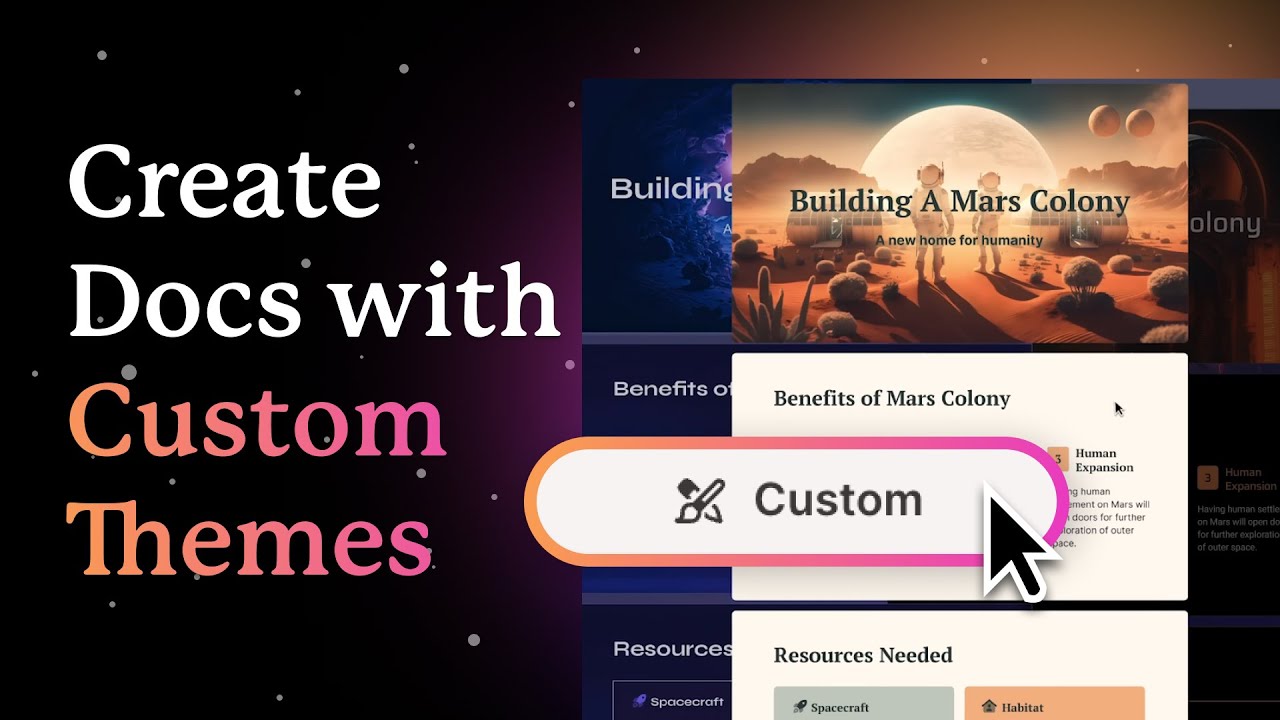 How to create Custom Themes for your Docs and Presentations