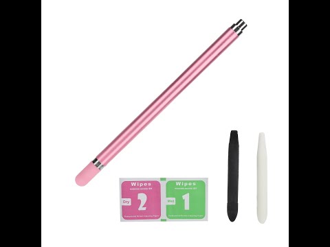Different fiber fine tip capacitive pen stylus