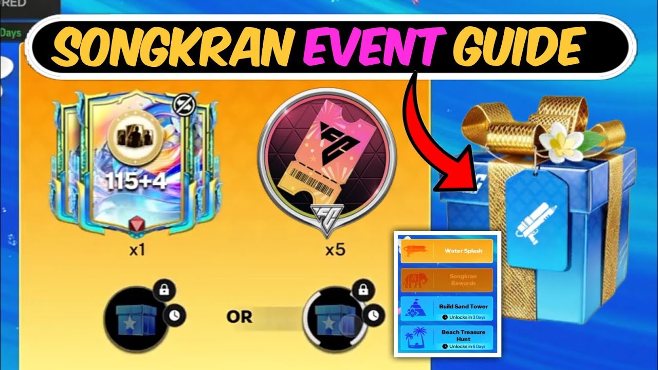 HOW TO GET FESTIVE DRAFT VOUCHERS SONGKRAN EVENT GUIDE COMPLETE MILESTONE IN EA FC FIFA MOBILE 26