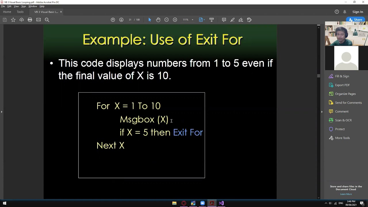 COMPFP1 - Visual Basic Looping