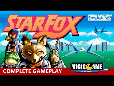 🎮 Star Fox (Super Nintendo) Complete Gameplay – VICIOGAME