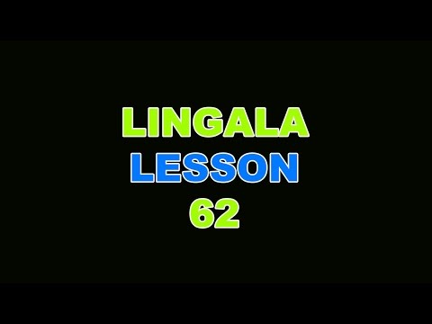 Lingala Lesson 62 | A Movie Director is Talking About an Actor ...