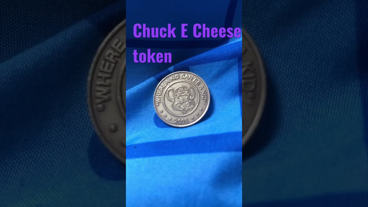 Chuck E. Cheese token from 2009