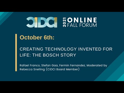 Creating Technology Invented for Life: The Bosch Story