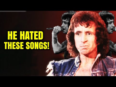 Ten AC/DC Songs Bon Scott Thought Were Overrated