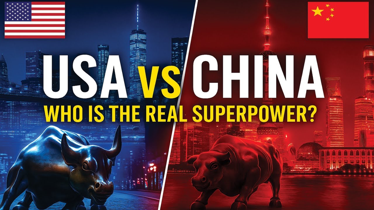 USA vs China Economy 2025 | Who is the Real Superpower? | The Global Showdown