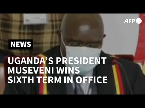 Uganda's Museveni wins sixth term in office | AFP