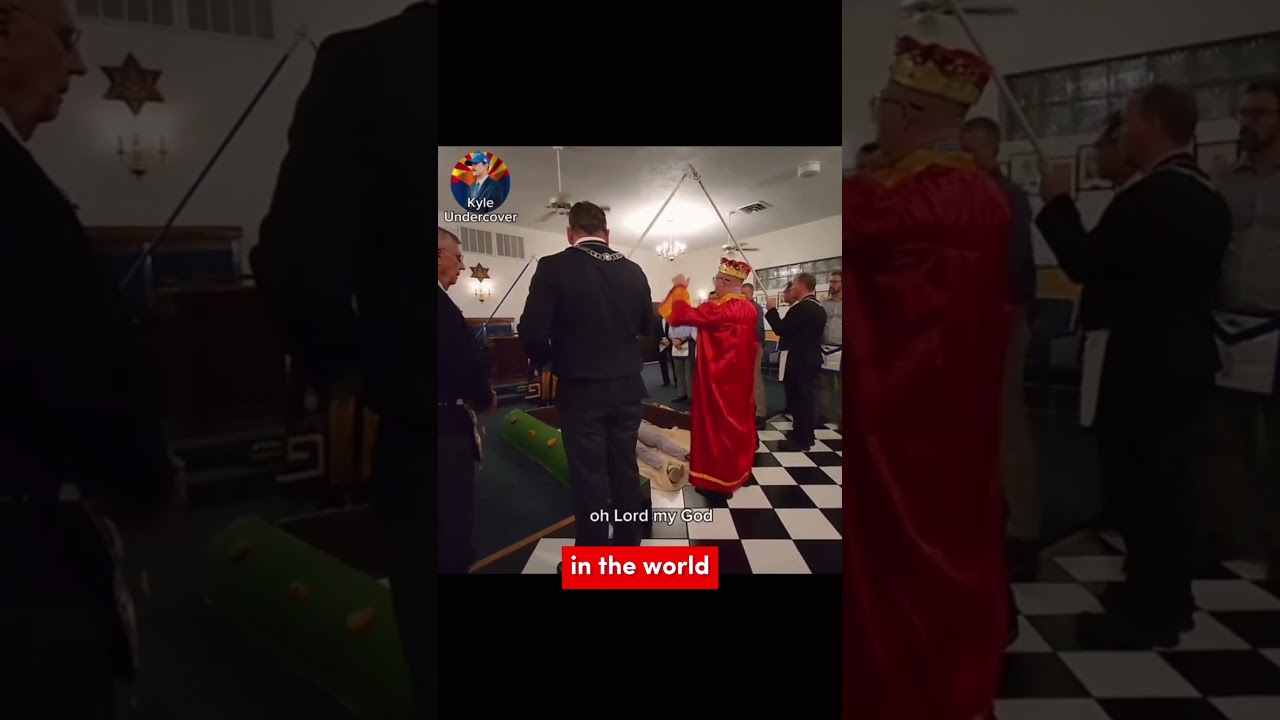 Freemasonry’s secret rituals exposed in viral video published by undercover Catholic journalist