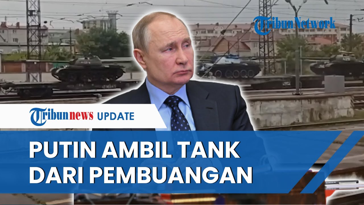 Penampakan Ribuan Tank Kapur Barus Berkarat Putin yang Diambil dari ...