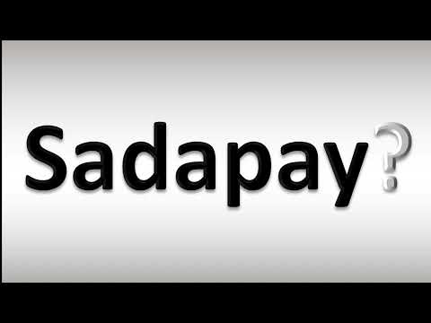 How to Pronounce SadaPay?