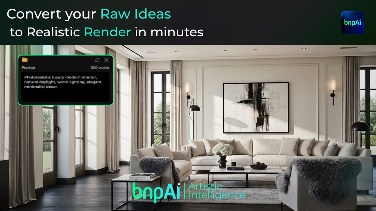 Turn Your Ideas into Stunning 3D Renders with Text-to-Render AI | #aidesigntools