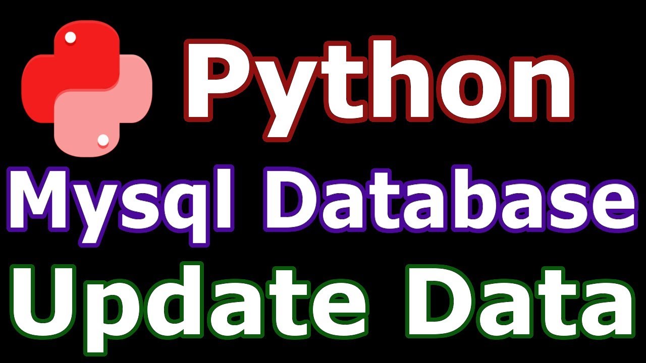 Python Mysql Database Updating Data #30
