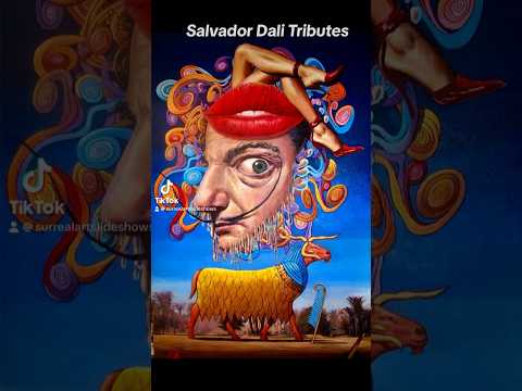 Salvador Dali Tributes. #art #surreal #artist