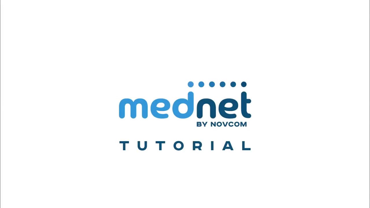 MedNet Tutorial: anmelden