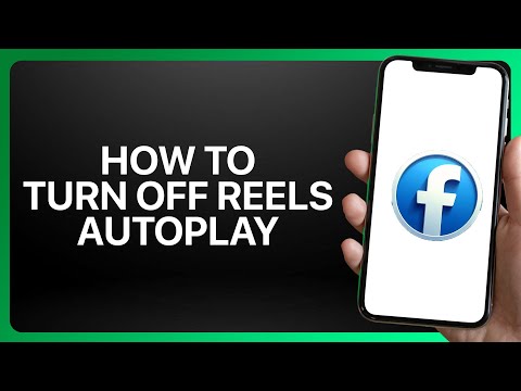 How To Turn Off Reels Autoplay in Facebook Tutorial