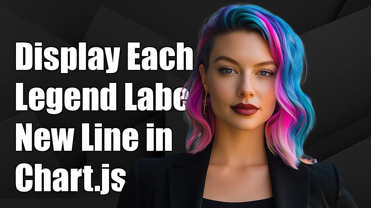 How to Display Each Legend Label on a New Line in Chart.js Pie Chart