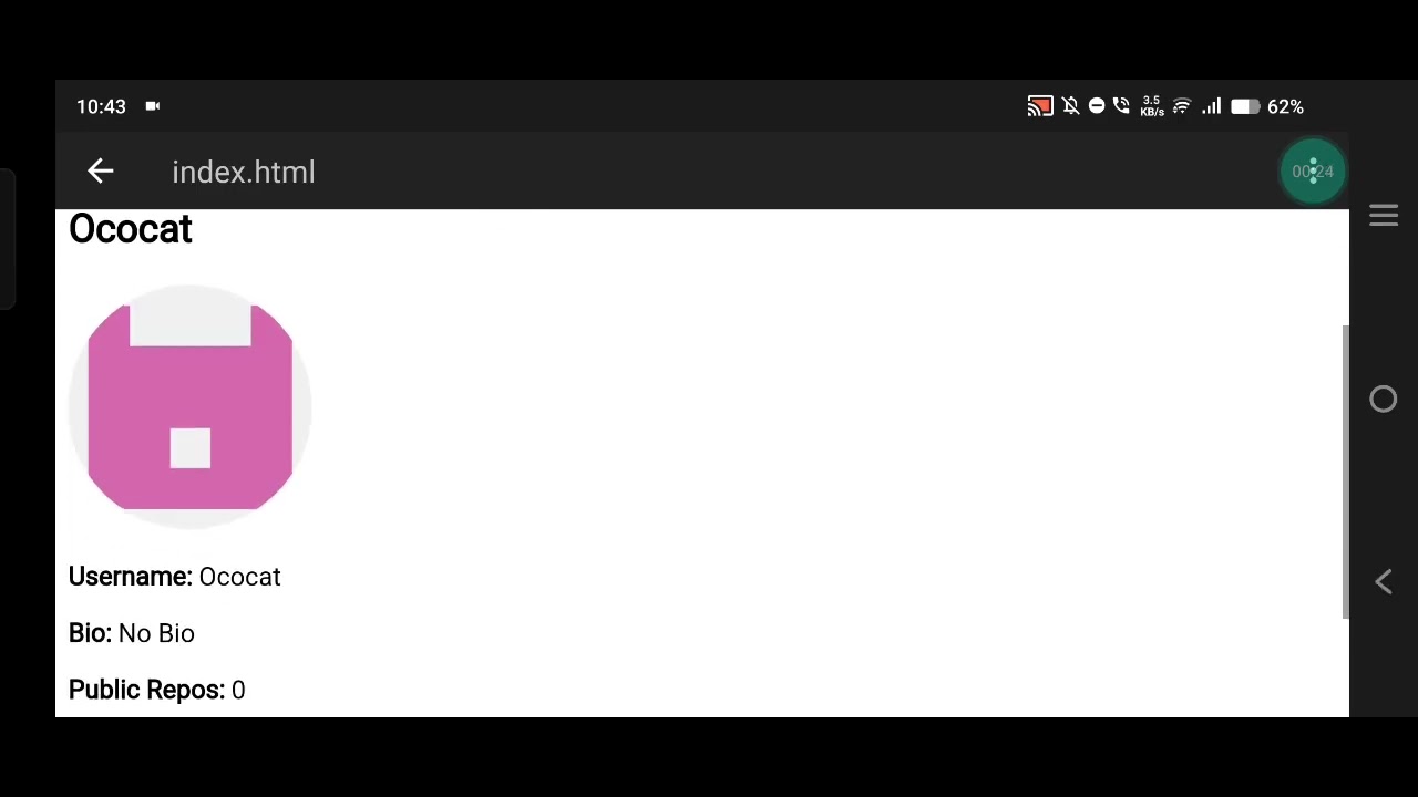 GitHub Profile Search App Using JavaScript | Fetch API Tutorial
