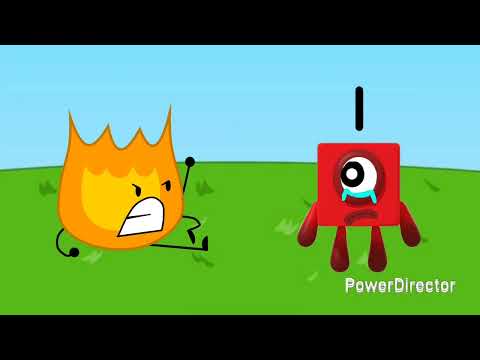 (100% JUST FOR FUN) Firey banishes Numberblock One to the shadow realm