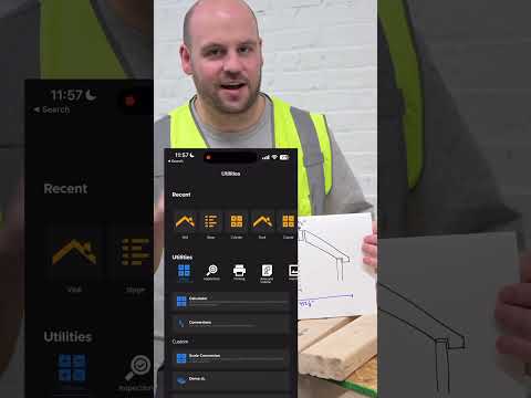 Make fraction math easy with the free ROCK Jobsite App - calculate everything from runs to splits