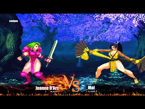 Jeanne D'Arc vs Mai | MUGEN