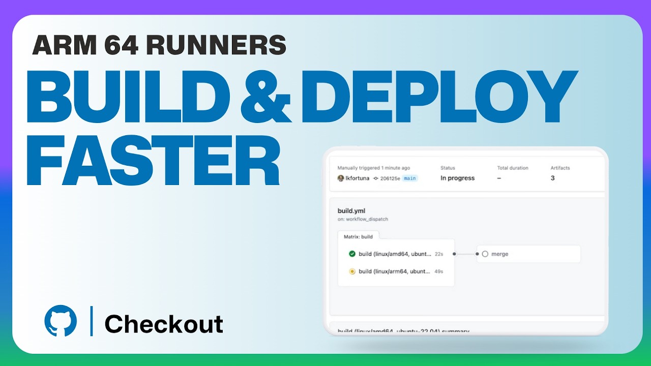 Build & deploy across multi-architecture FASTER with ARM 64 Runners | GitHub Checkout