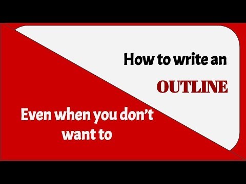 Writing the Term Paper Outline
