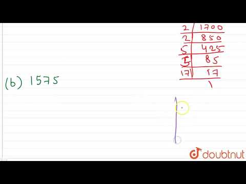 Express the following as powers of their prime factors . a. 3400 b. 1575 | 7 | EXPONENTS AND PO...