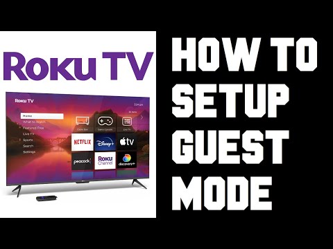 Roku TV How To Setup Guest Mode Comprehensive Guide - Roku Account Setup for AirBNB Rental