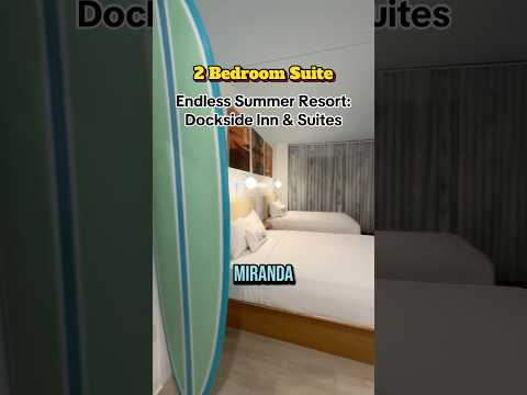 2 Bedroom Suite Room Tour at Endless Summer Resort: Dockside Inn & suites in Universal Orlando