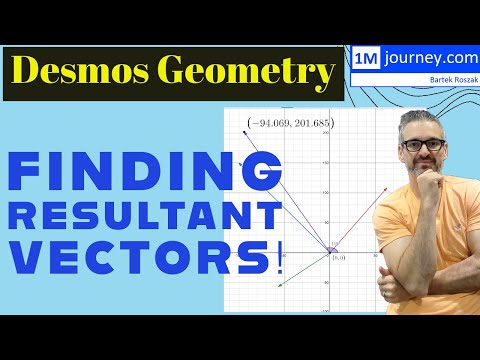 Desmos: Drawing and Finding Resultant Vectors