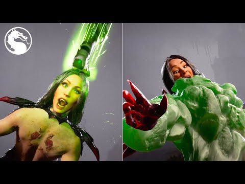 Cyrax 1st & 2nd Fatality Unlock | Trying On Nitara BloodGem Skin #games #gameplay #mods #gamemods