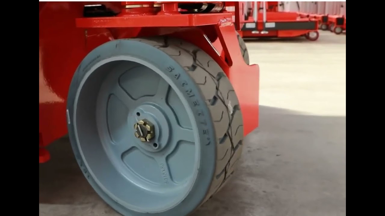Self Propelled Elevating Work Platforms , CE Hydraulic Electric Aerial Lift Scaffolding