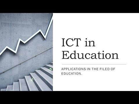 Applications in the field of education... Grade 10 ICT subject.