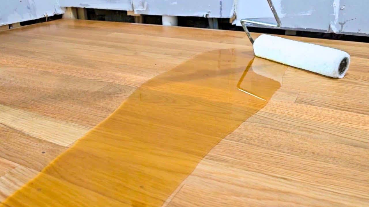 We're quitting oil-based polyurethane, here's why.