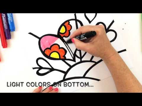 How to Draw a Britto-Inspired Heart Art (Faster Instructions) – Romero ...