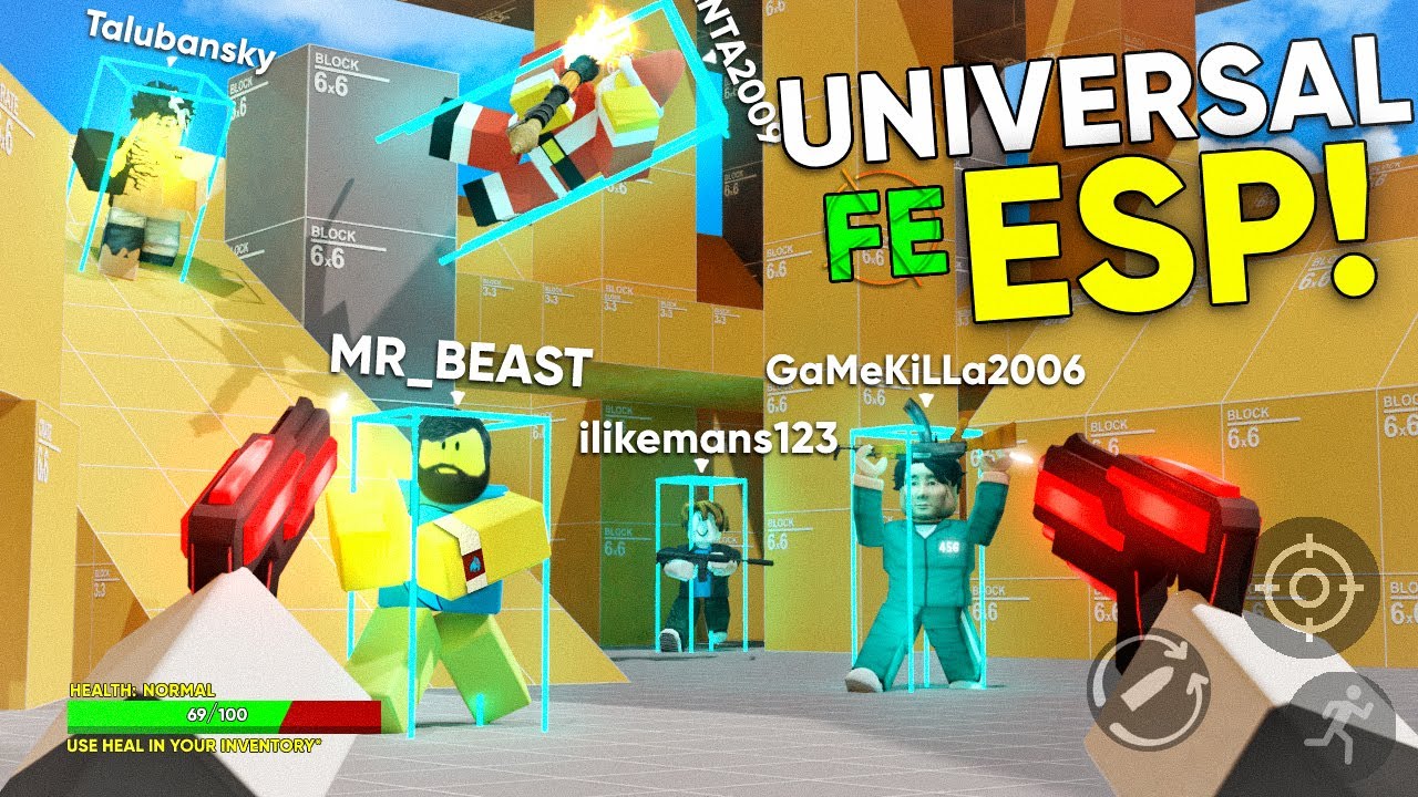 Roblox Fe Script Showcase Episode#157/Universal Esp