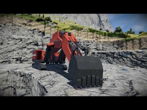 Steam Community :: Video :: [Space Engineers] Mining Excavator Test Replay