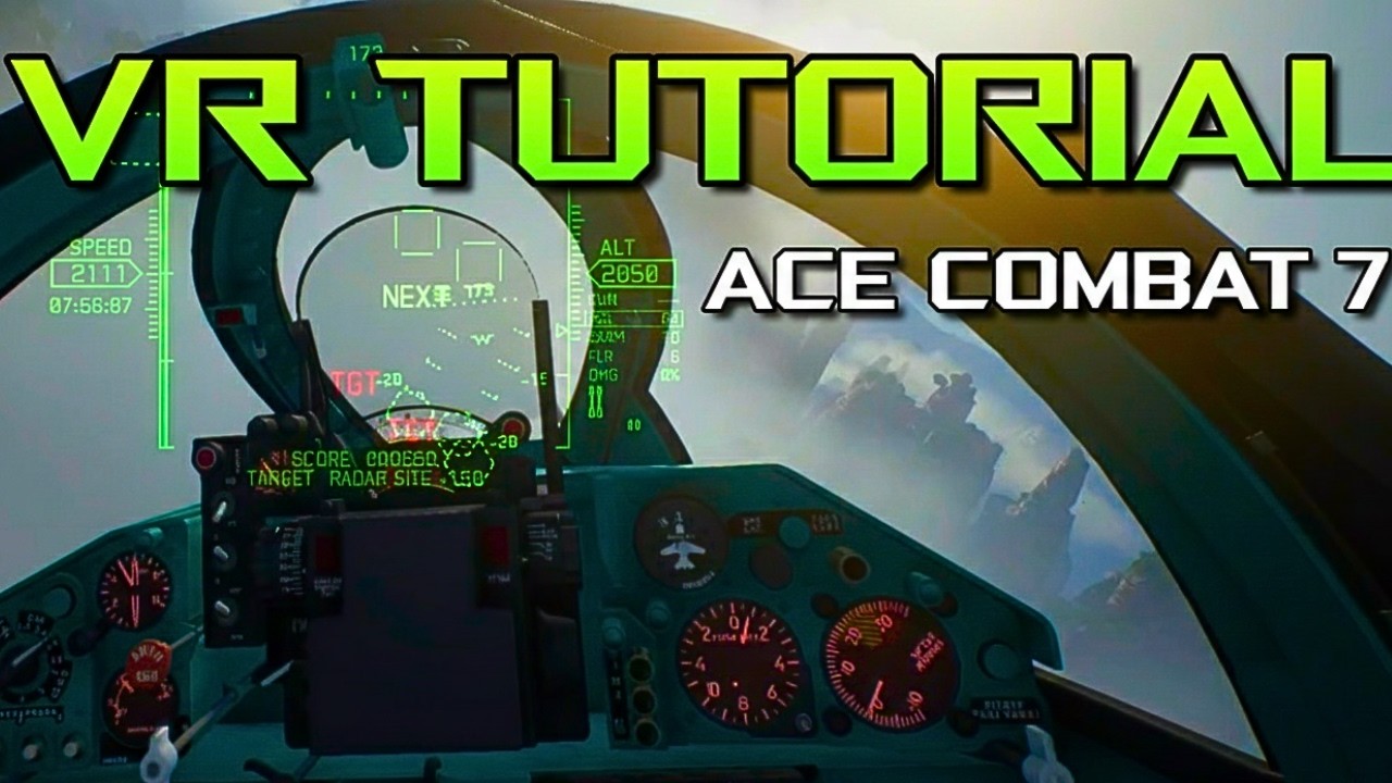 UPDATED: How to play Ace Combat 7 in VR EASY tutorial // Ace Combat 7 in VR in 2026!