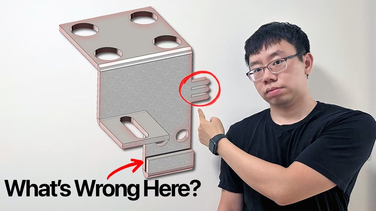 Only Real Mechanical Engineers Can Spot These Design Mistakes | Sheet Metal