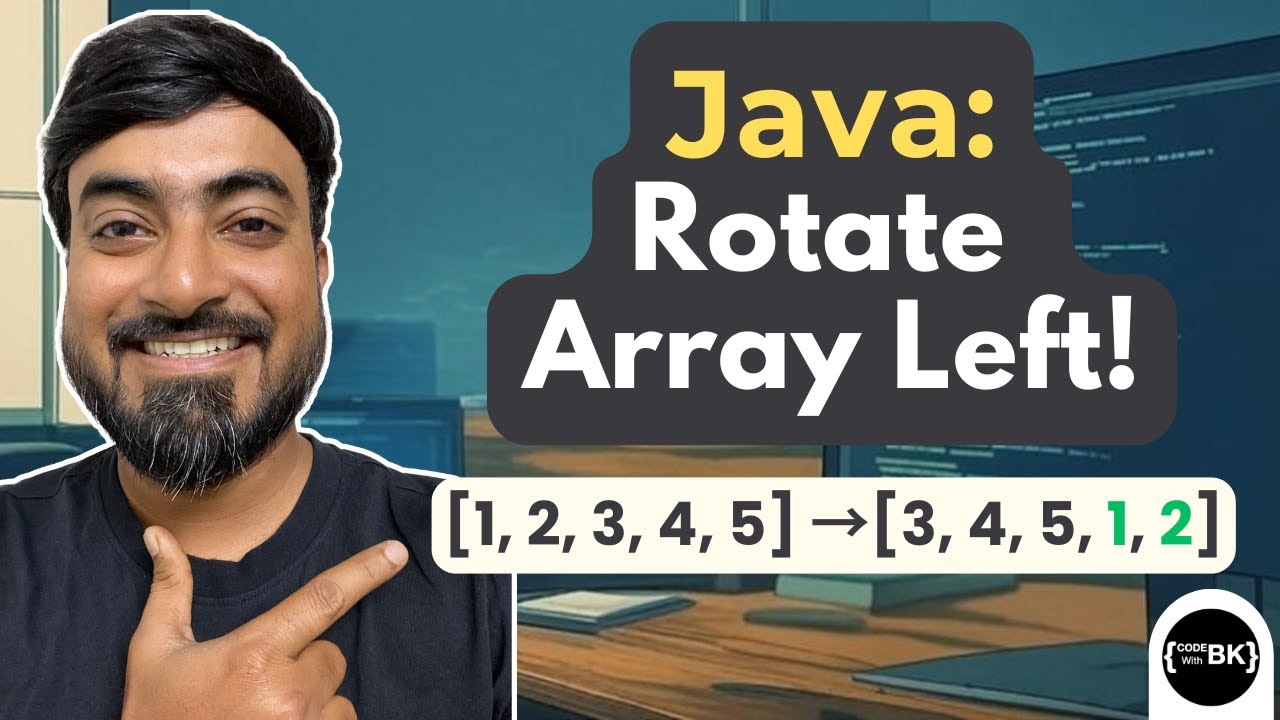 Java Program to Left Rotate Array Elements n Times
