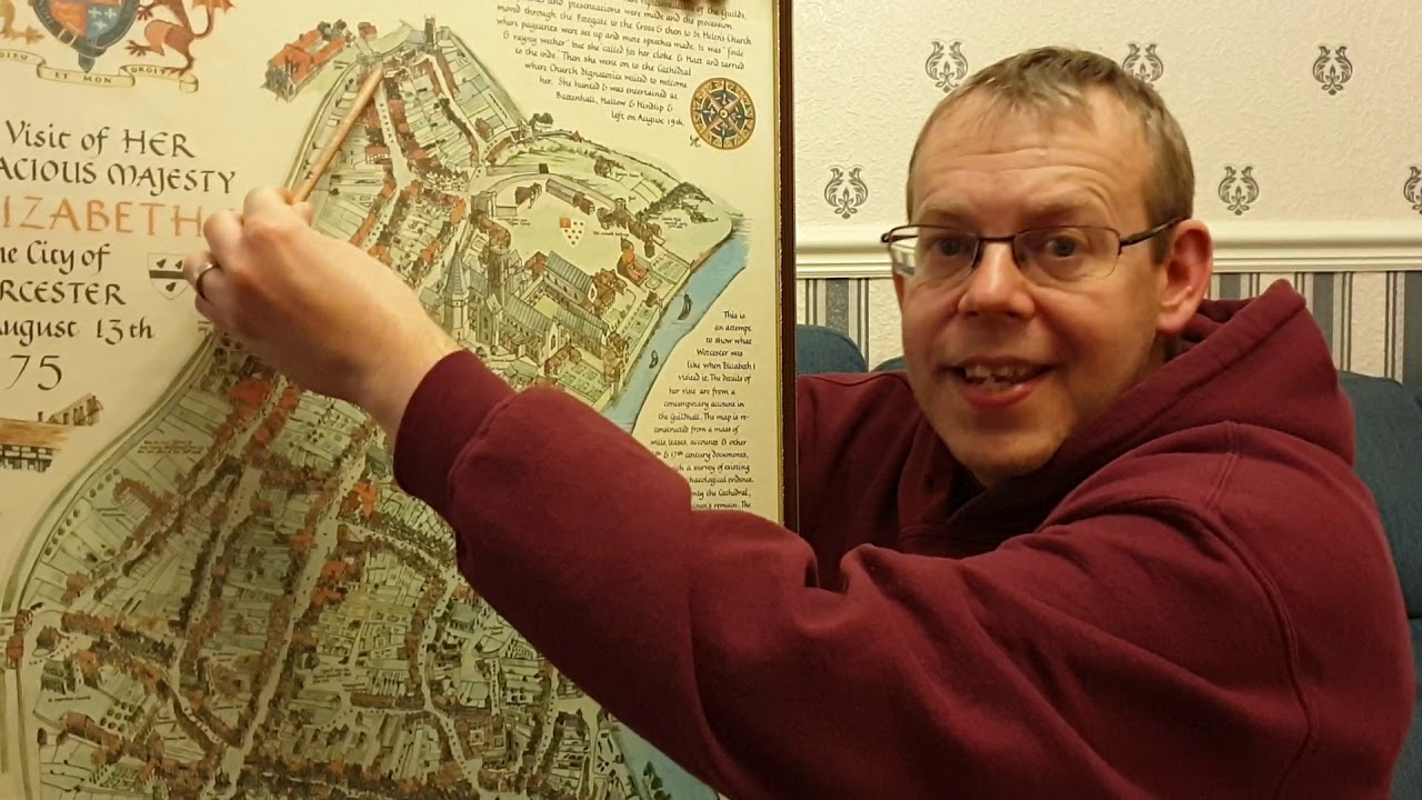 A very special map of Worcester