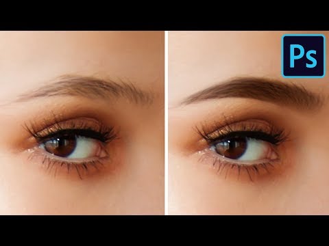 Fill in Eyebrows in Photoshop