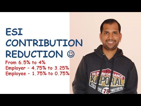 ESI Contribution Rate Reduced | Good news for Employers and Employees
