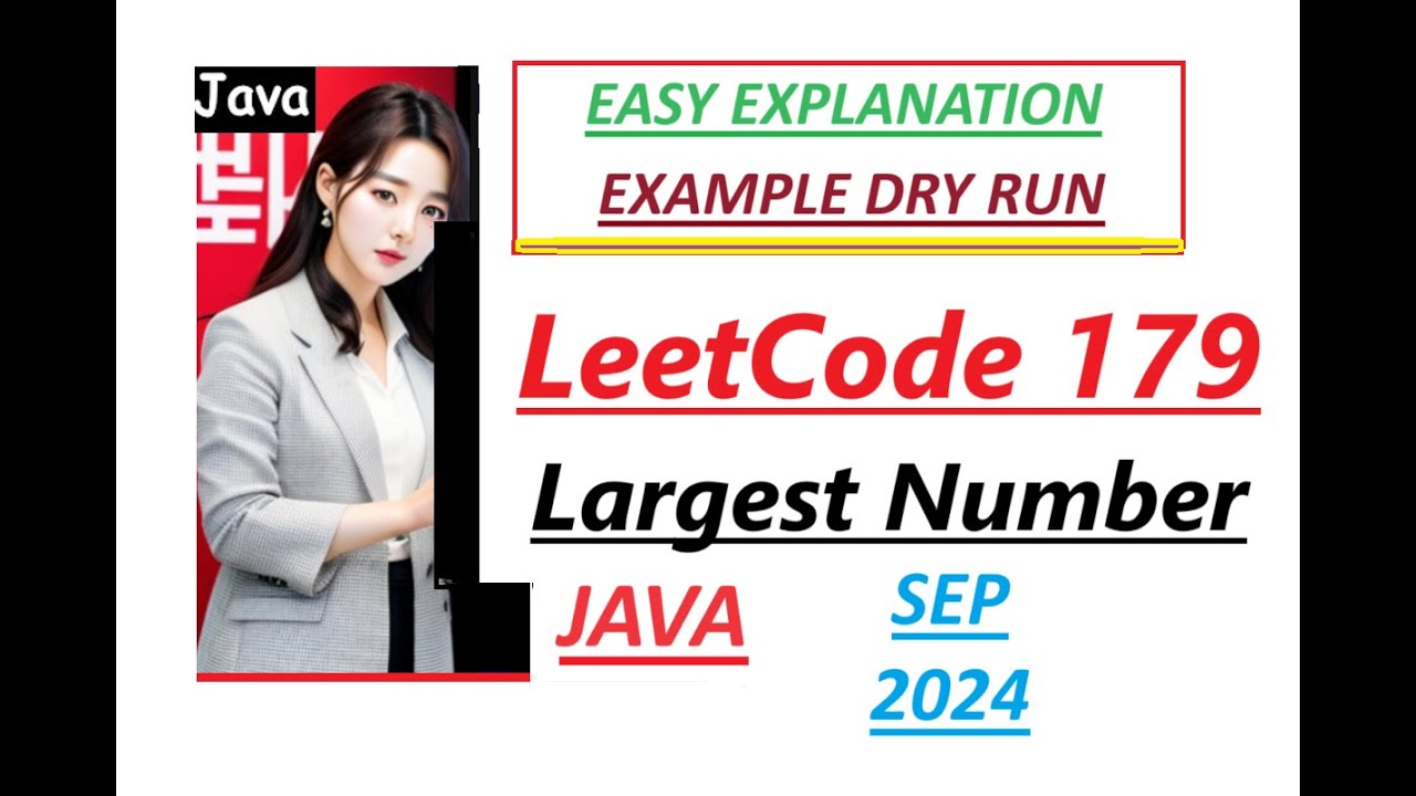 Largest Number | Leetcode 179 | Java Solution by Developer Coder