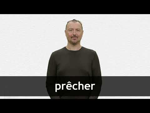 English Translation of “PRÊCHER” | Collins French-English Dictionary