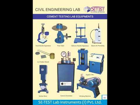 Civil Lab Equipment - Civil Engineering Laboratory Equipment Latest ...