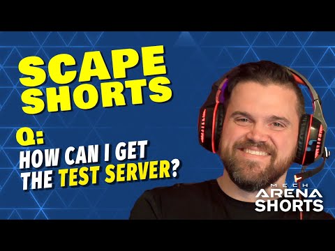 How can you get the test server? | Scape Shorts | Mech Arena #shorts