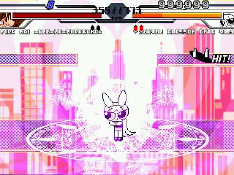 New WinMugen Coruscation - Fira Mai -Ame-no-Murakumo- (12P) vs Heaven Blossom (1P)
